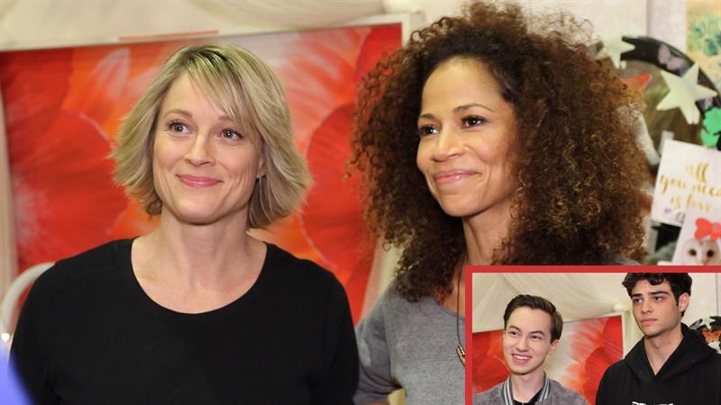 Teri Polo, Sherri Saum, Hayden Byerly & Noah Centineo Talk 'The Fosters ...