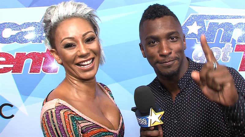 'America's Got Talent': Mel B On Throwing Water On Simon Cowell | Access