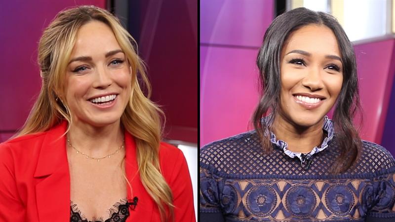 Caity Lotz & Candice Patton Reveal How Wanting To Connect With Fans On ...