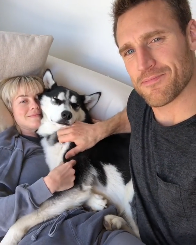 Julianne Hough & Husband Brooks Laich Adopt Adorable Husky: 'Welcome To ...