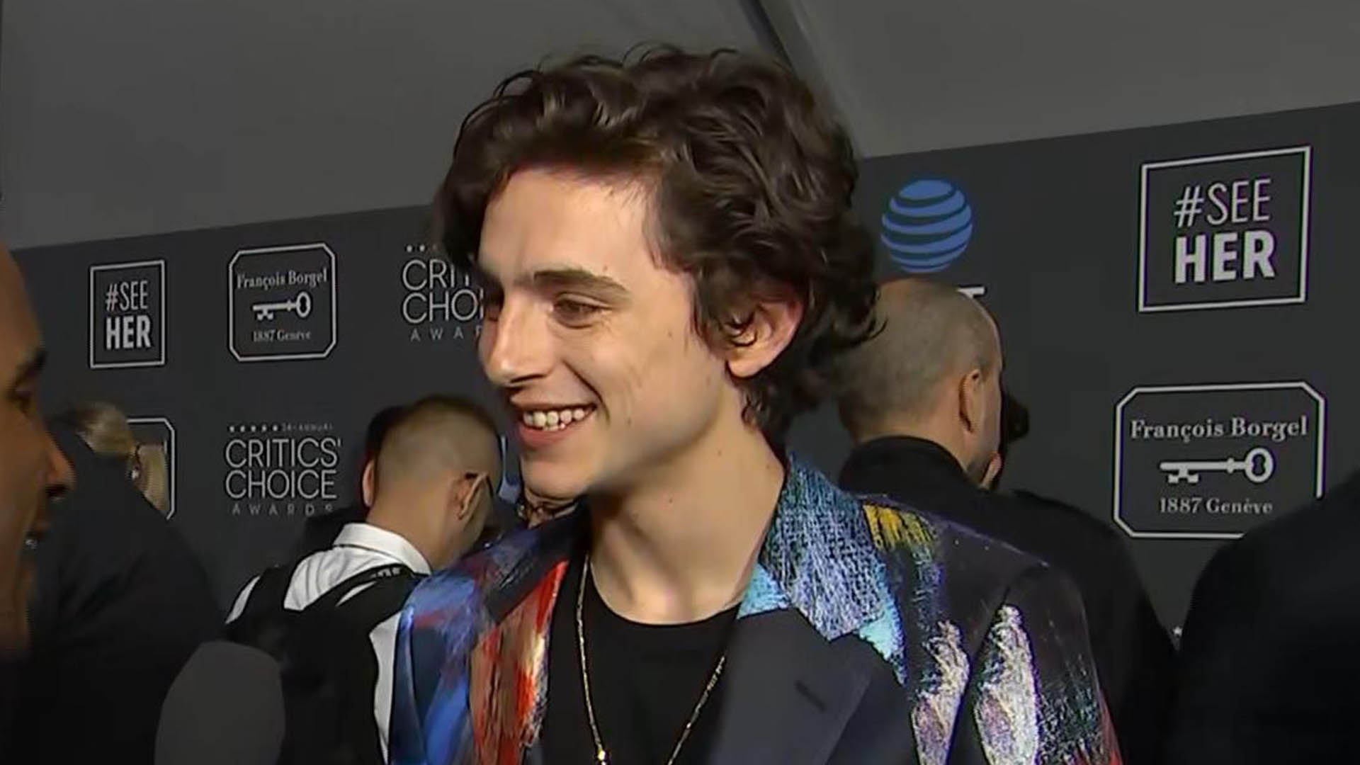 Timothée Chalamet Hilariously Reacts To An Old Video Of Him 'Geeking ...