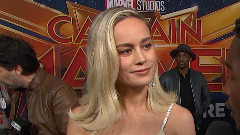 Brie Larson Surprises Fans At A Theater During Opening Weekend Of ...