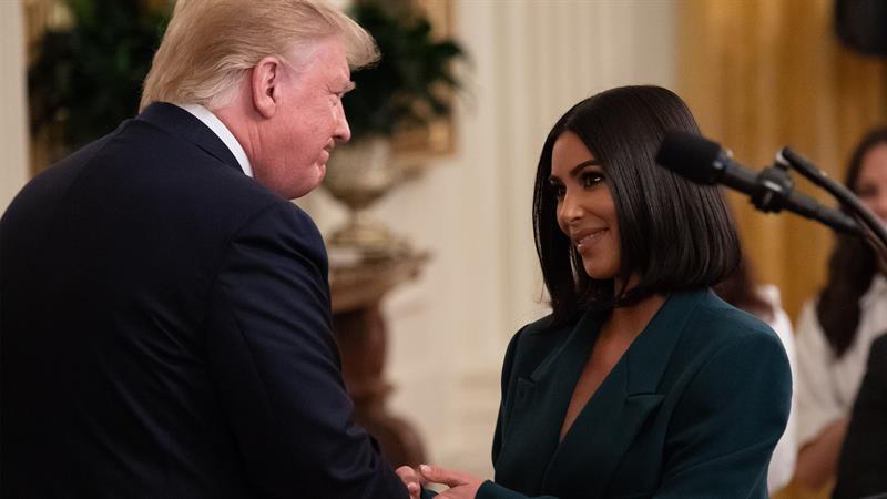 President Trump Praises Kim Kardashian As 'A Real Friend' Ahead Of Her ...