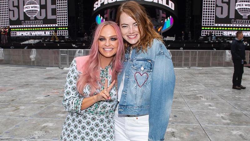 Emma Stone Fangirls Over Finally Meeting Baby Spice! | Access