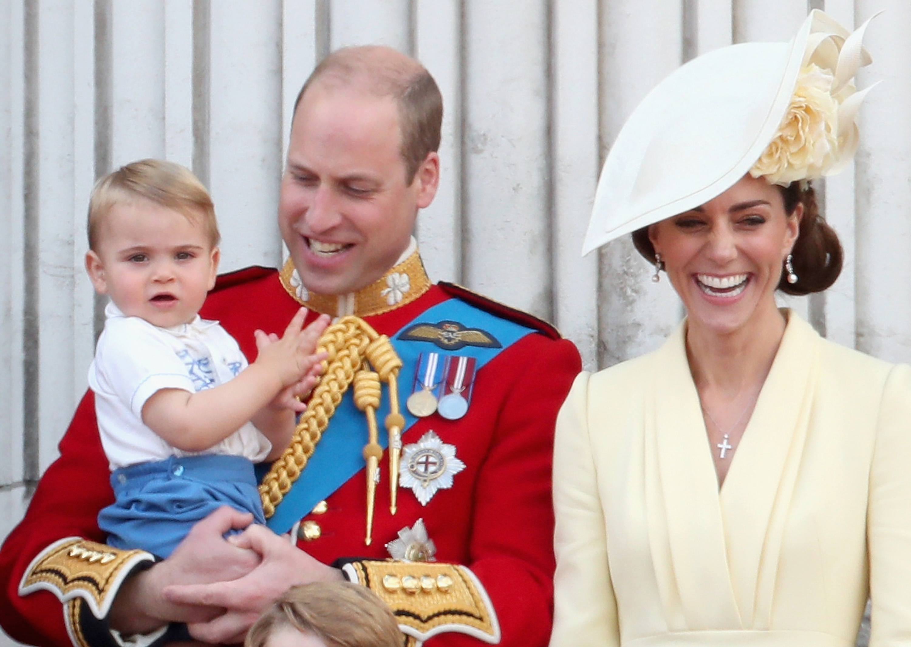 Prince Louis Debuts An Adorable Royal Move At The Trooping The Colour ...