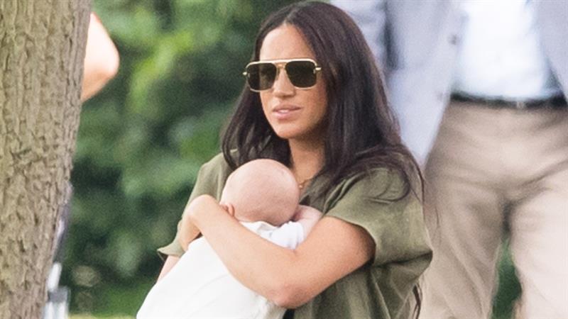 Meghan Markle Gives Baby Archie A Kiss During First Family Outing At ...
