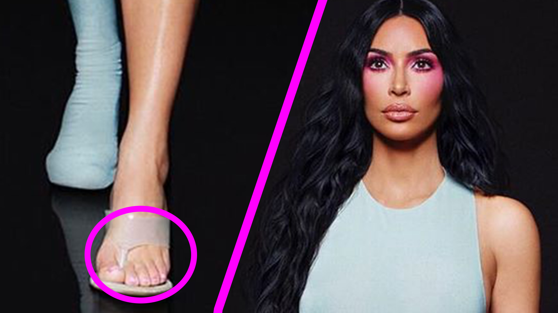 Does Kim Kardashian Have An Extra Toe? It Sure Looks Like It In This ...