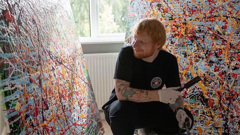 Ed Sheeran Takes Up Painting And Opens Up A Bar In London | Access