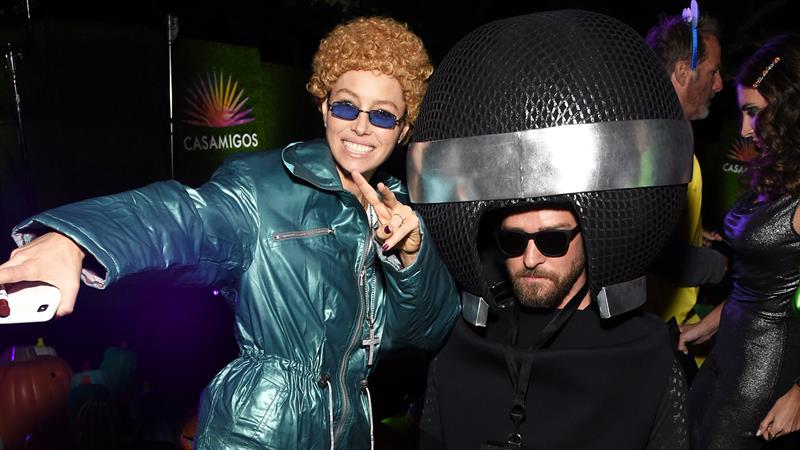 Justin Timberlake And Jessica Biel Win Halloween With *NSYNC-Inspired ...