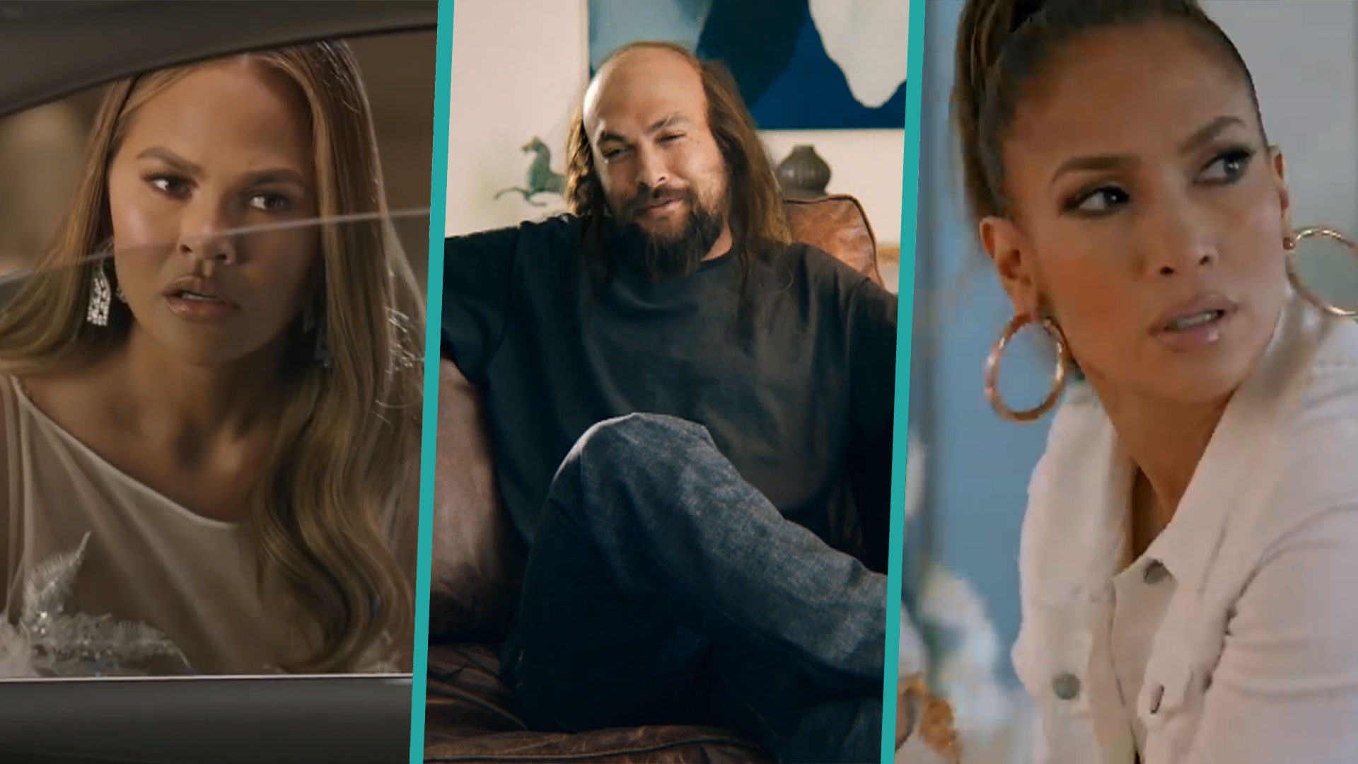 Super Bowl LIV Commercials: Jason Momoa, Jennifer Lopez, Chrissy Teigen ...