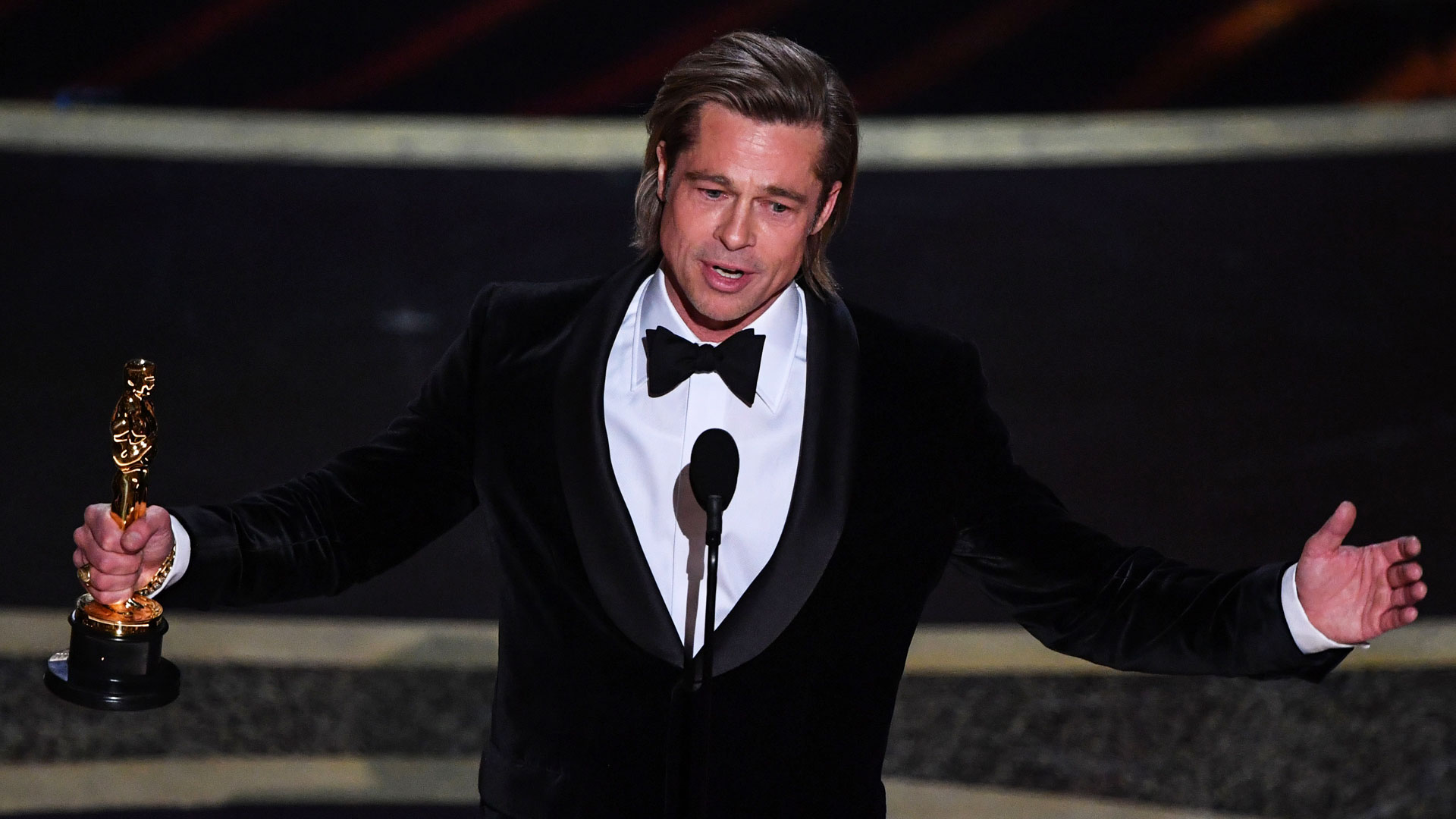 Brad Pitt Praises His Children And Leonardo DiCaprio In 2020 Oscars ...
