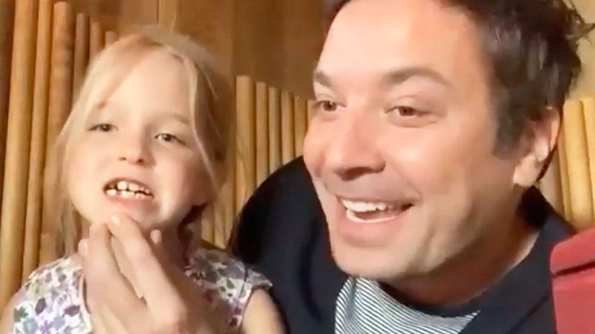 Jimmy Fallon's Daughter Crashes Ciara & Russell Wilson's Interview ...