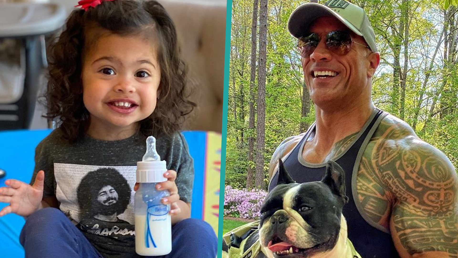 Dwayne 'The Rock' Johnson Shares Sweetest Tribute For Daughter's 2nd ...