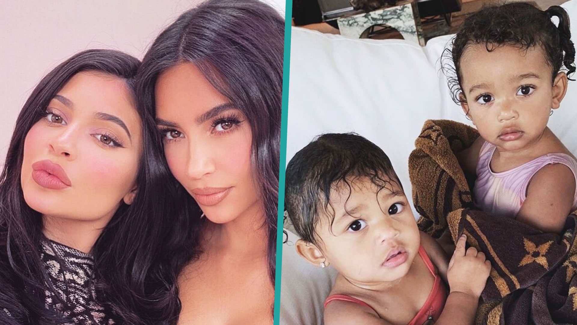 Kim Kardashian & Kylie Jenner's Daughters Share Compliments & Giggles ...
