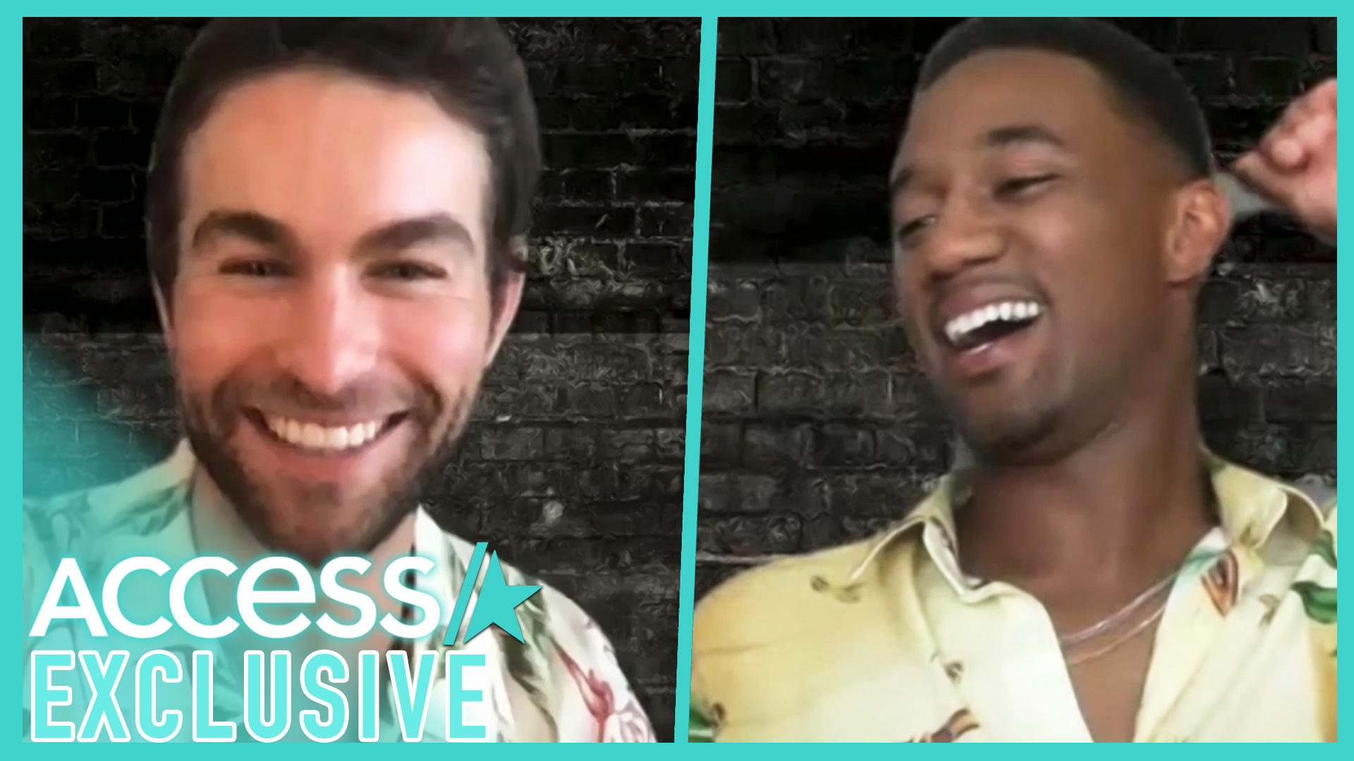 Chace Crawford & Jesse T. Usher Spill On 'The Boys' Superhero Suits ...