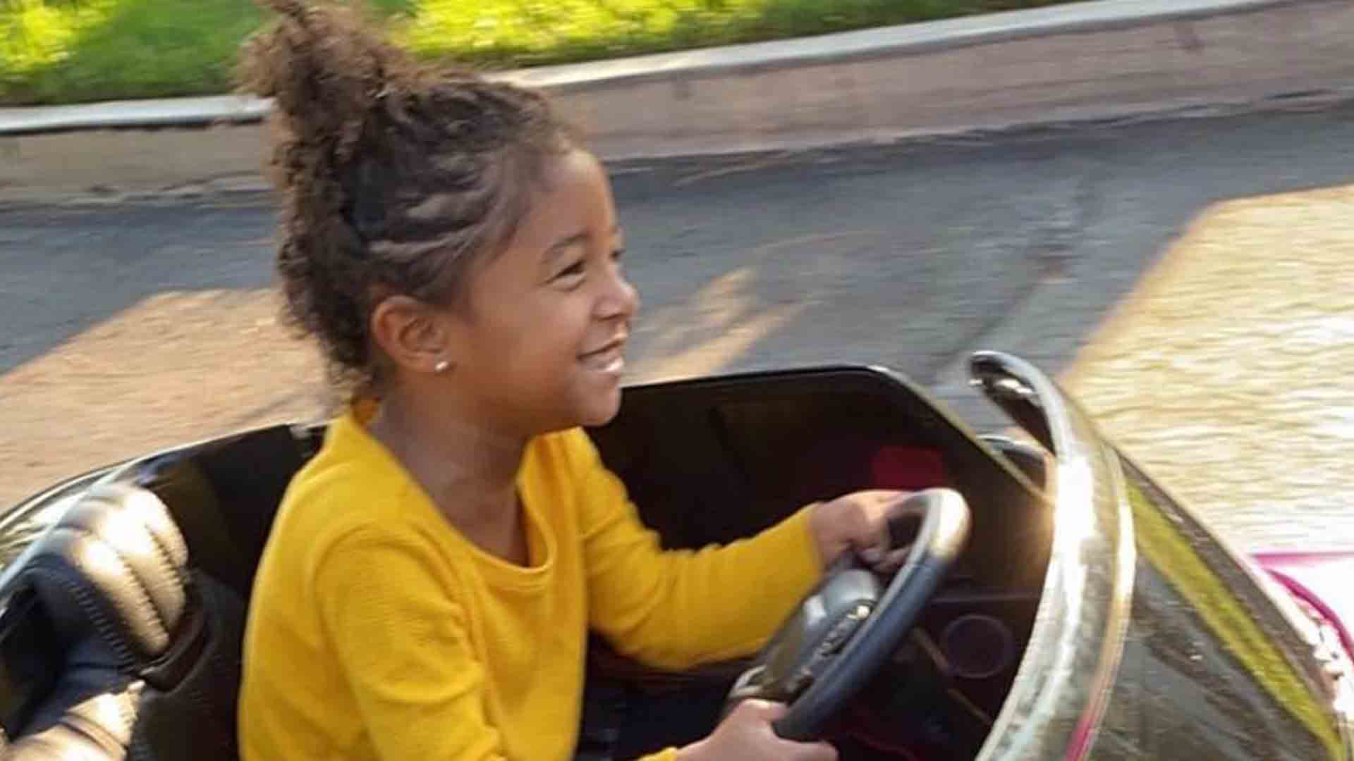 Vanessa Bryant’s Daughter Bianka Gets Pink Ranger Rover Car From Ciara ...
