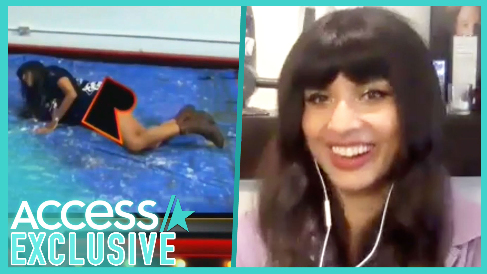 Jameela Jamil Remembers TV Faceplant That Led To Broken Elbow & Lost ...