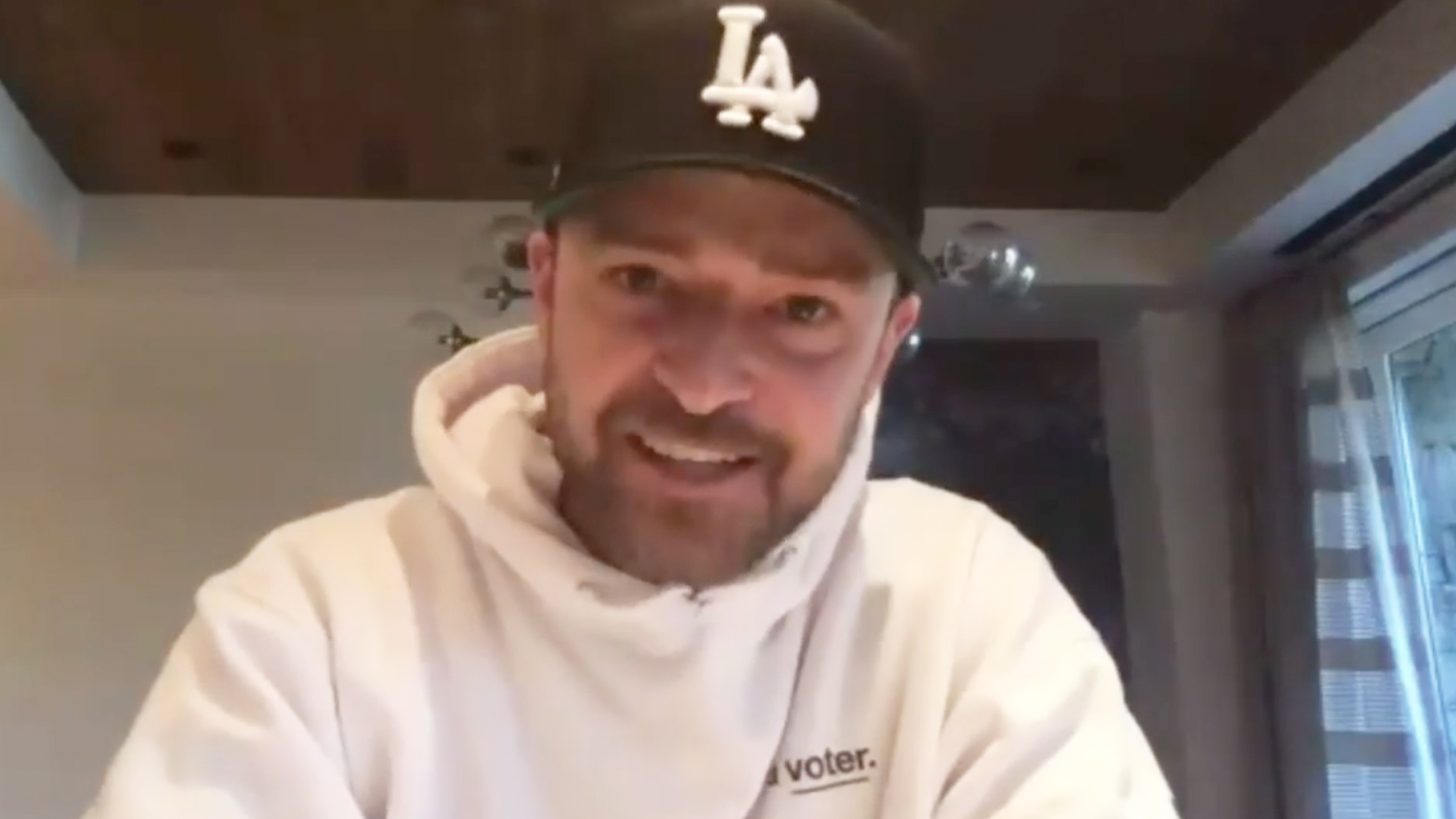 Justin Timberlake Crashes Zoom Call With Joe Biden Phone Bankers: 'You ...