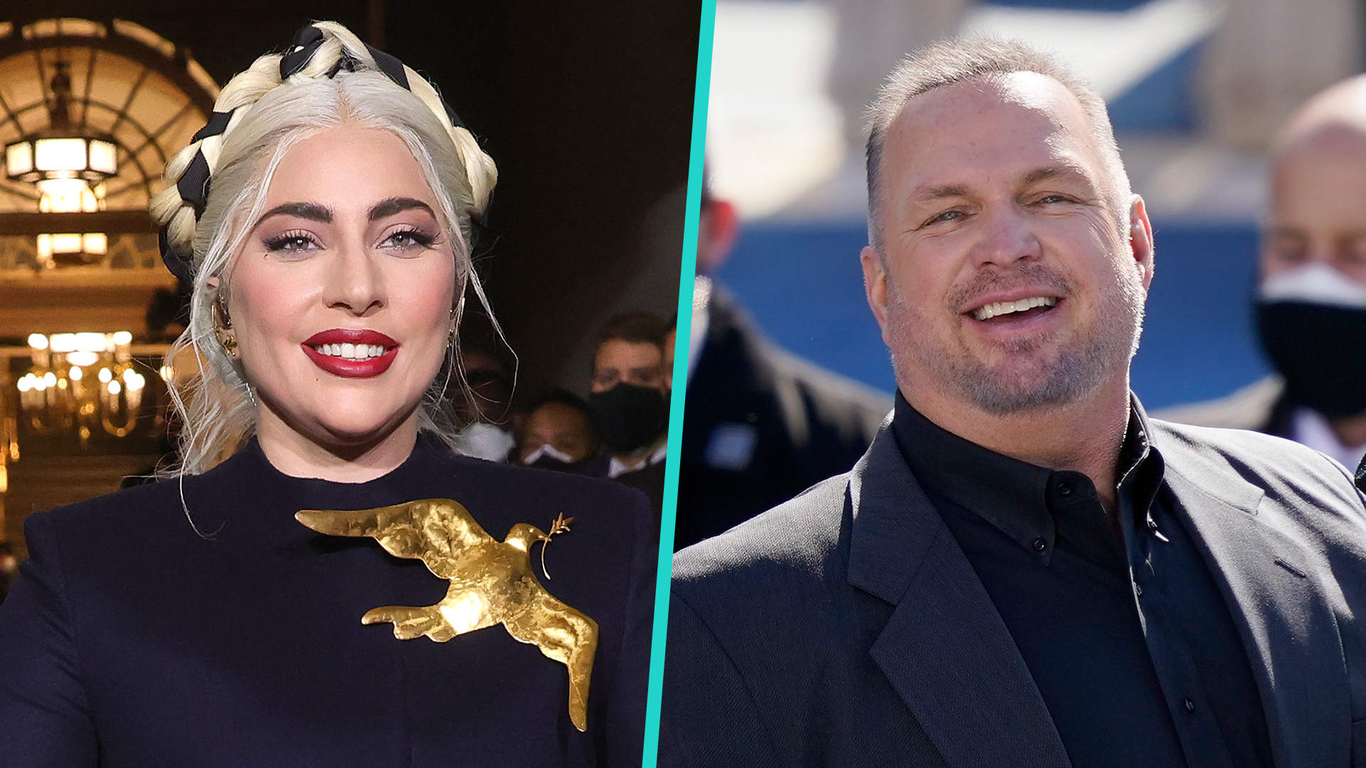 Garth Brooks Thanks Lady Gaga's Glam Team For Inauguration Day Help ...