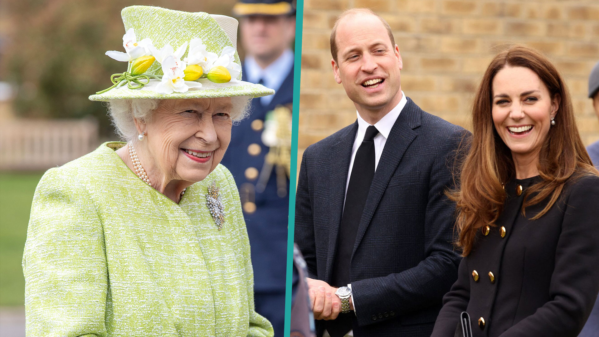 The Queen, Kate Middleton, Prince William and Prince Charles Wish ...