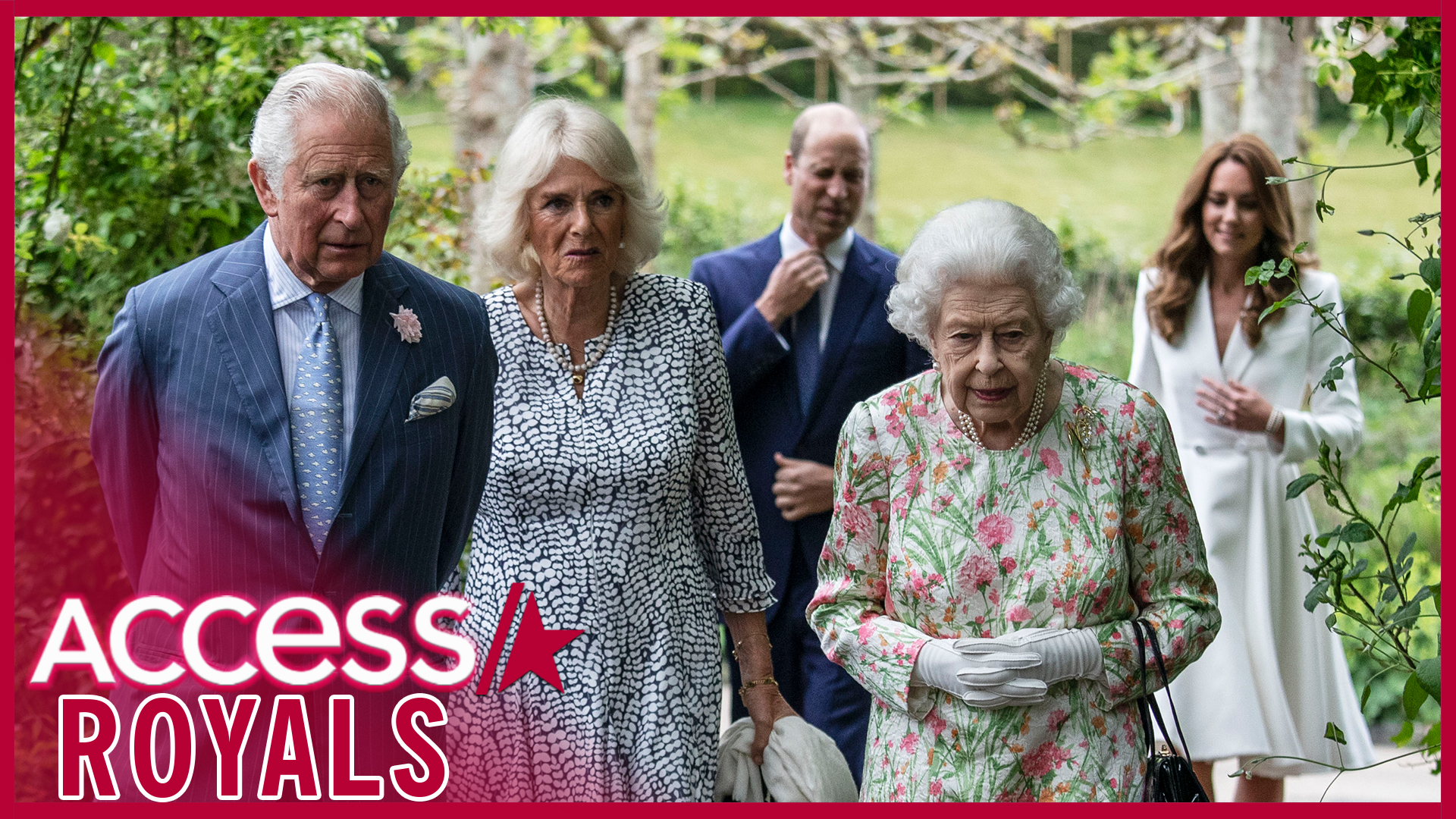 Queen & Senior Royals Reunite For G7 Summit In First Outing Since ...