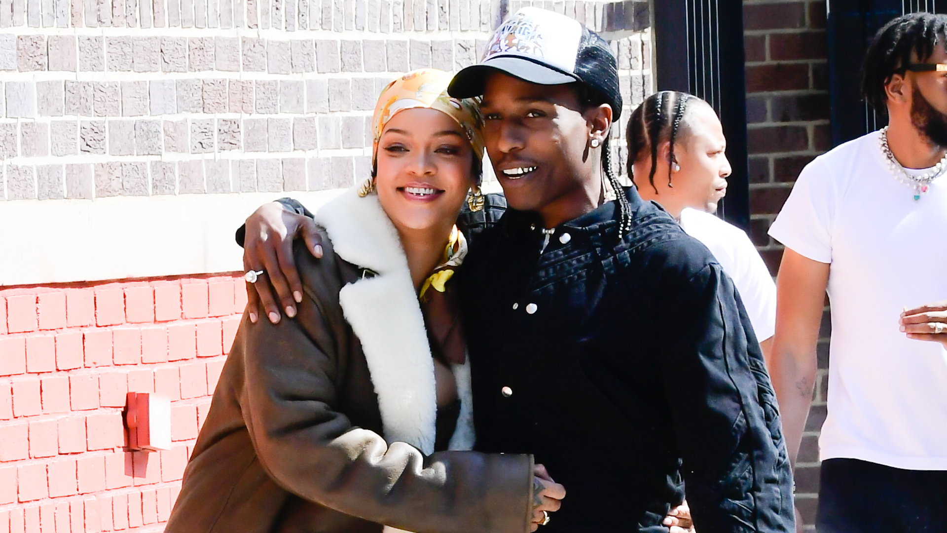Rihanna & A$AP Rocky Look So In Love While Filming Music Video Together ...