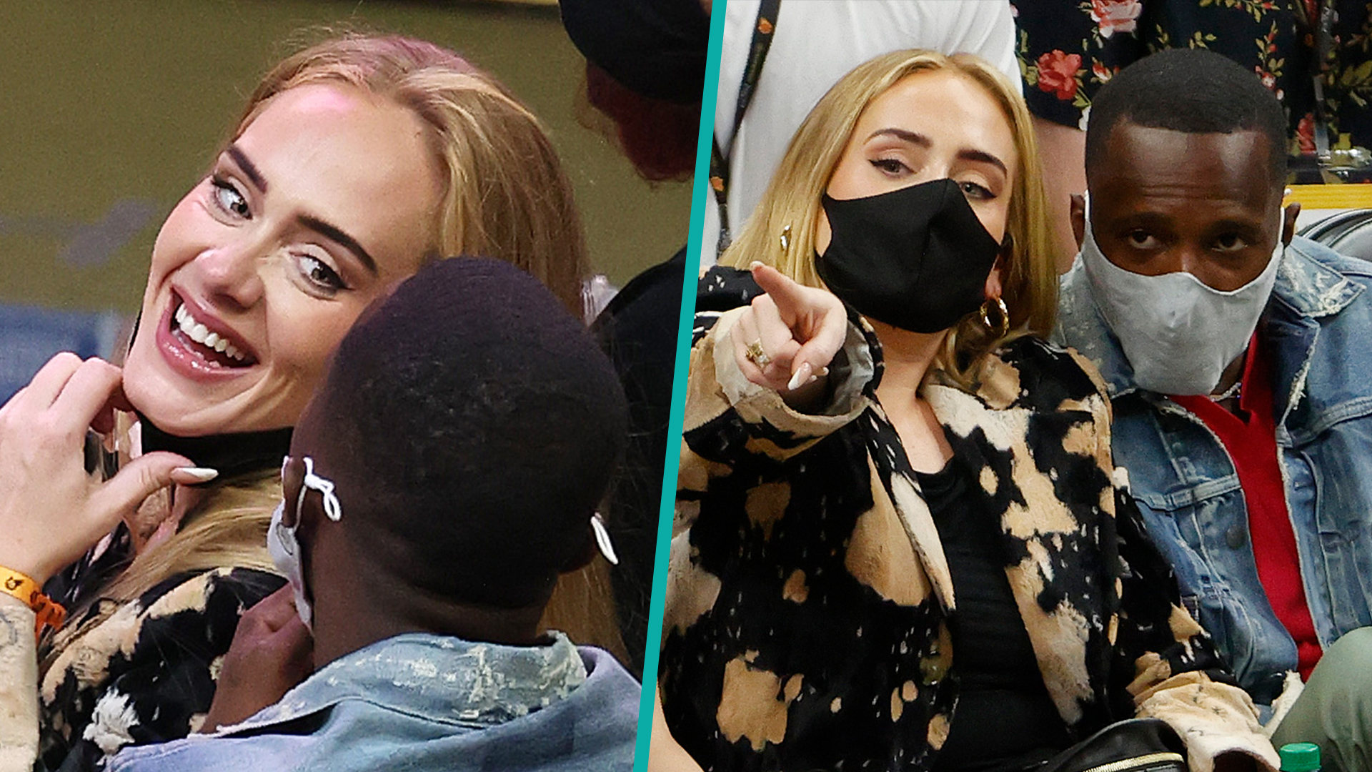 Adele Smiles & Laughs With LeBron James’ Agent In Rare Appearance At ...