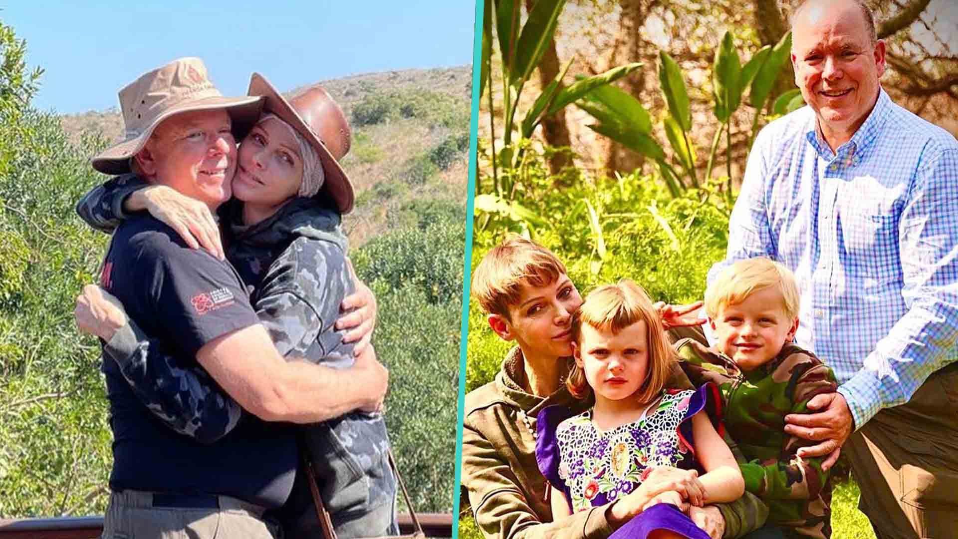Princess Charlene Reunites With Prince Albert After Months Apart | Access