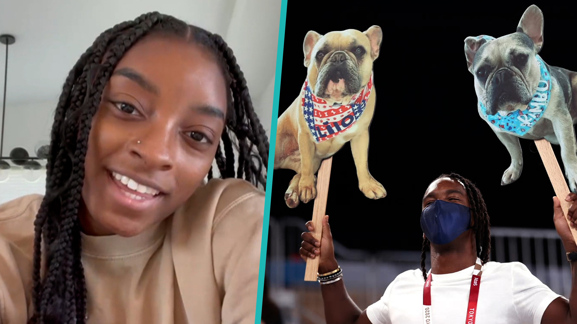 Simone Biles Surprises Scott Evans With Heartfelt Thank You For ...