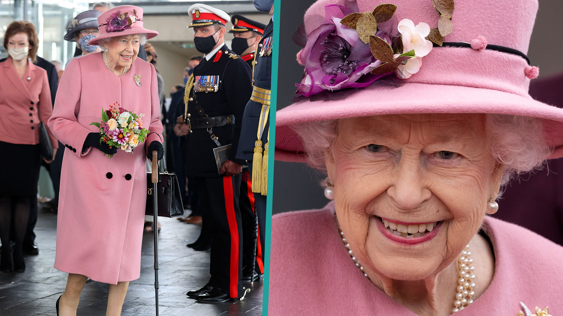 Queen Elizabeth Steps Out With Cane For Second Time This Week During ...