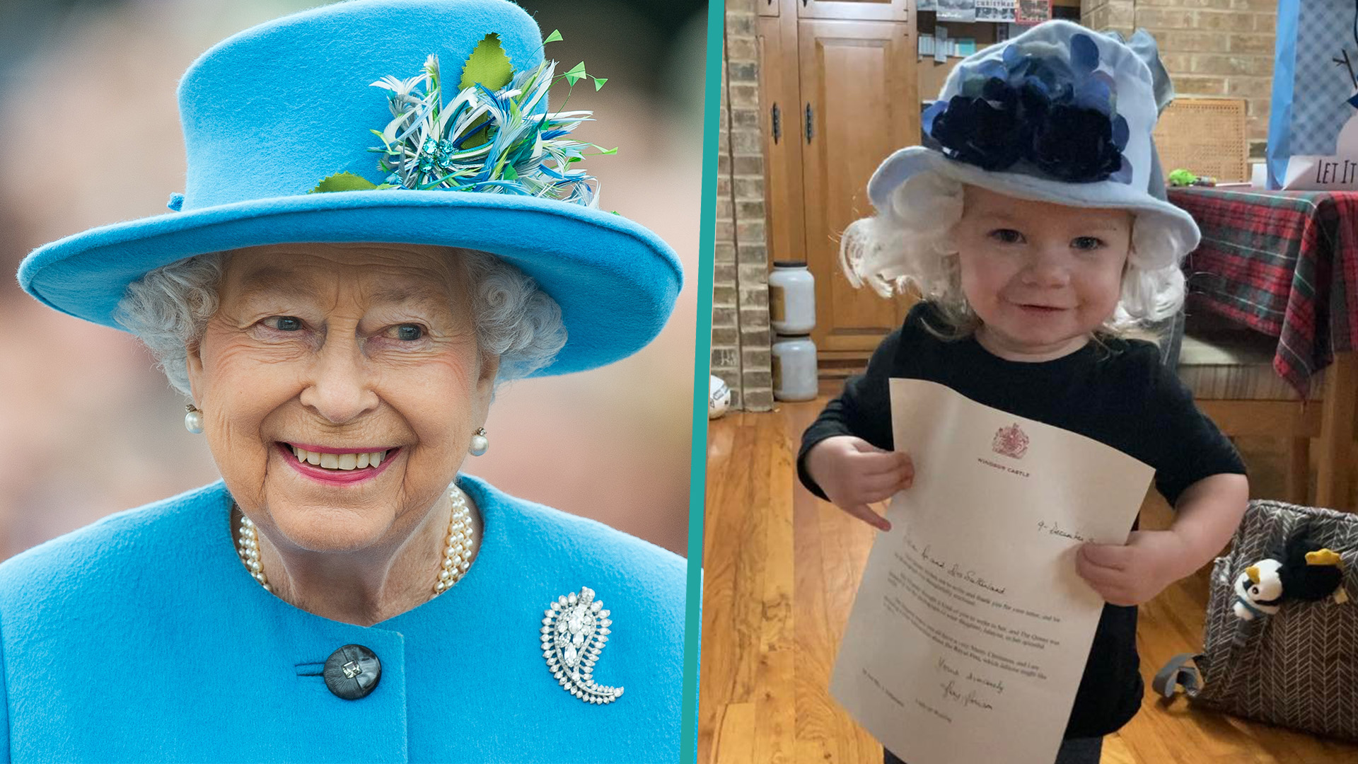 Queen Elizabeth Praises Toddler For Dressing Up Like Her With ...