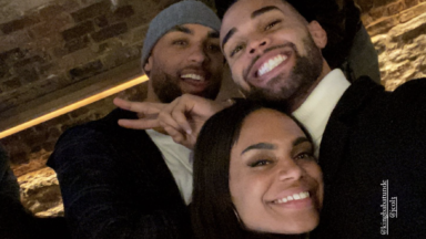 'Bachelorette' Michelle Young & Fiancé Nayte Olukoya Hang Out With Her ...