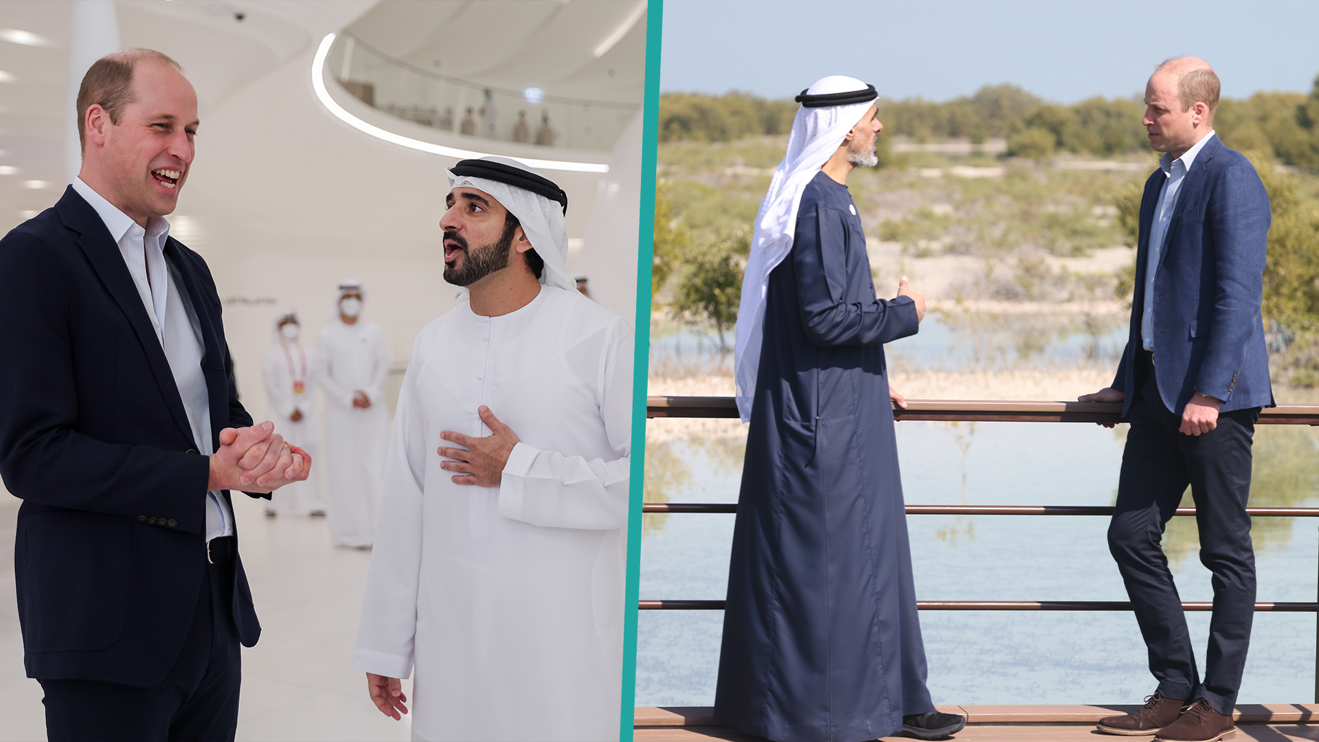 Prince William Discusses Conservation In Dubai During 1st Official ...