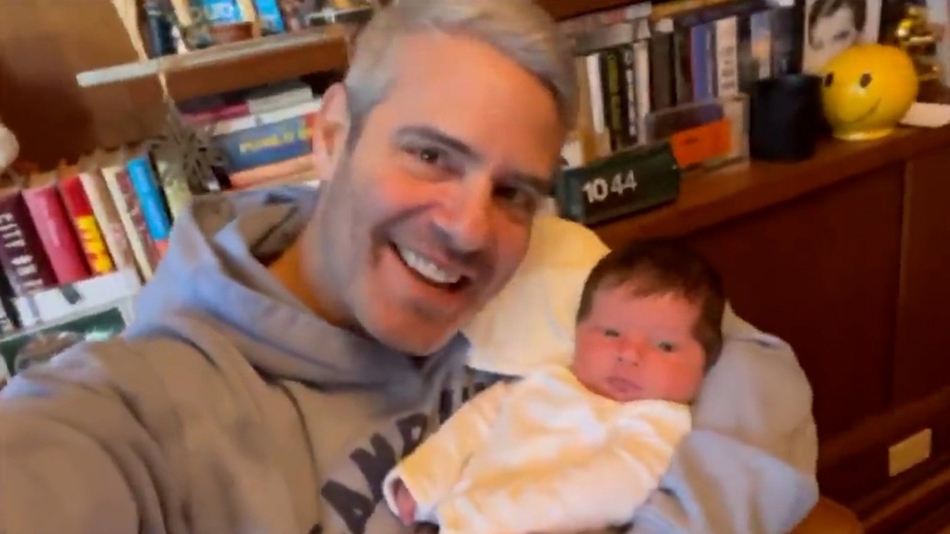 Andy Cohen Sings Lullaby To Newborn Daughter For Her Adorable TV Debut ...