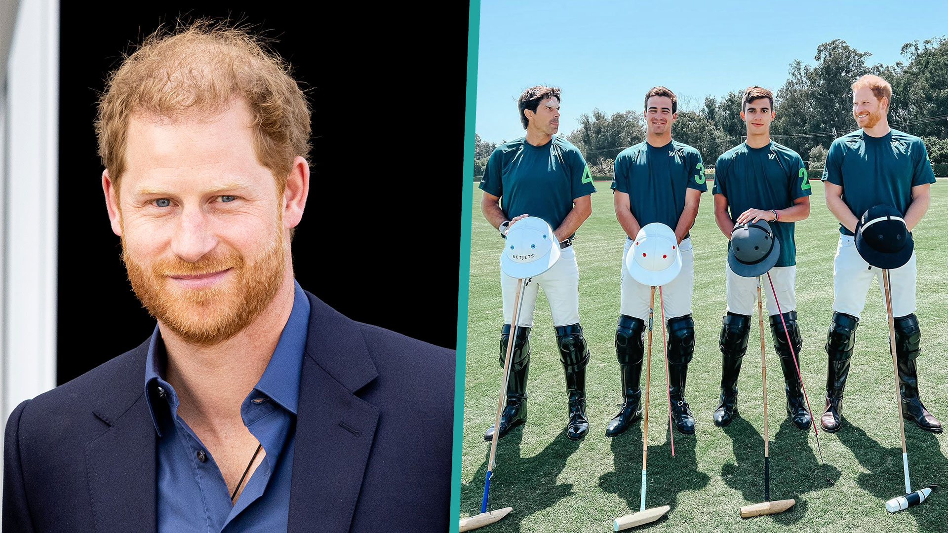 Prince Harry Saddles Up For Santa Barbara Polo Match As Meghan Markle ...
