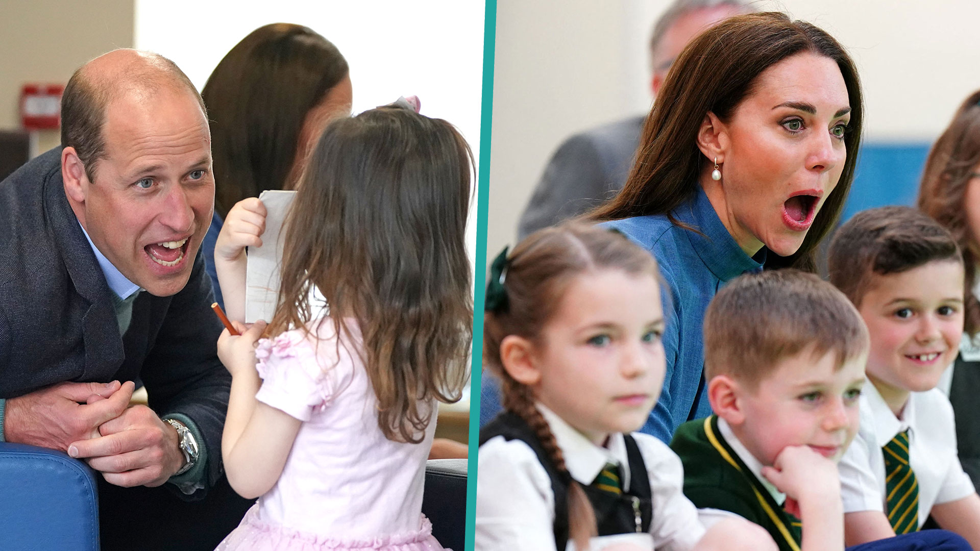 Kate Middleton & Prince William Adorably Bond With Kids In Scotland ...