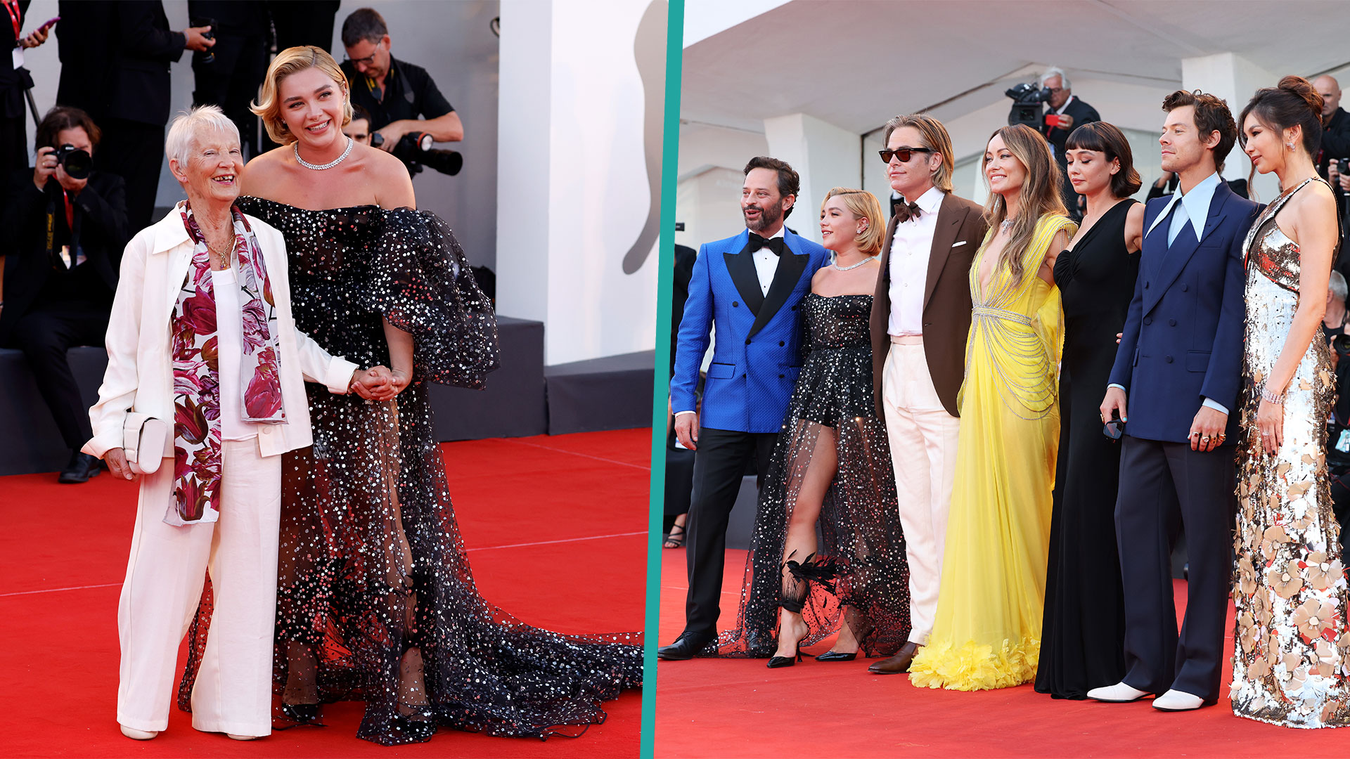 Florence Pugh Gives Shoutout To Her Grandma, Chris Pine & 'Don't Worry ...