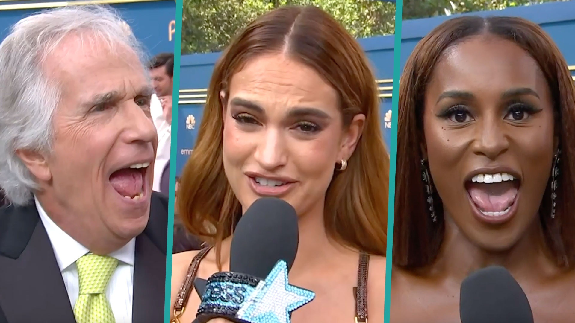 Lily James, Issa Rae & More Stars React To Fans' Thirst Tweets On Emmys ...