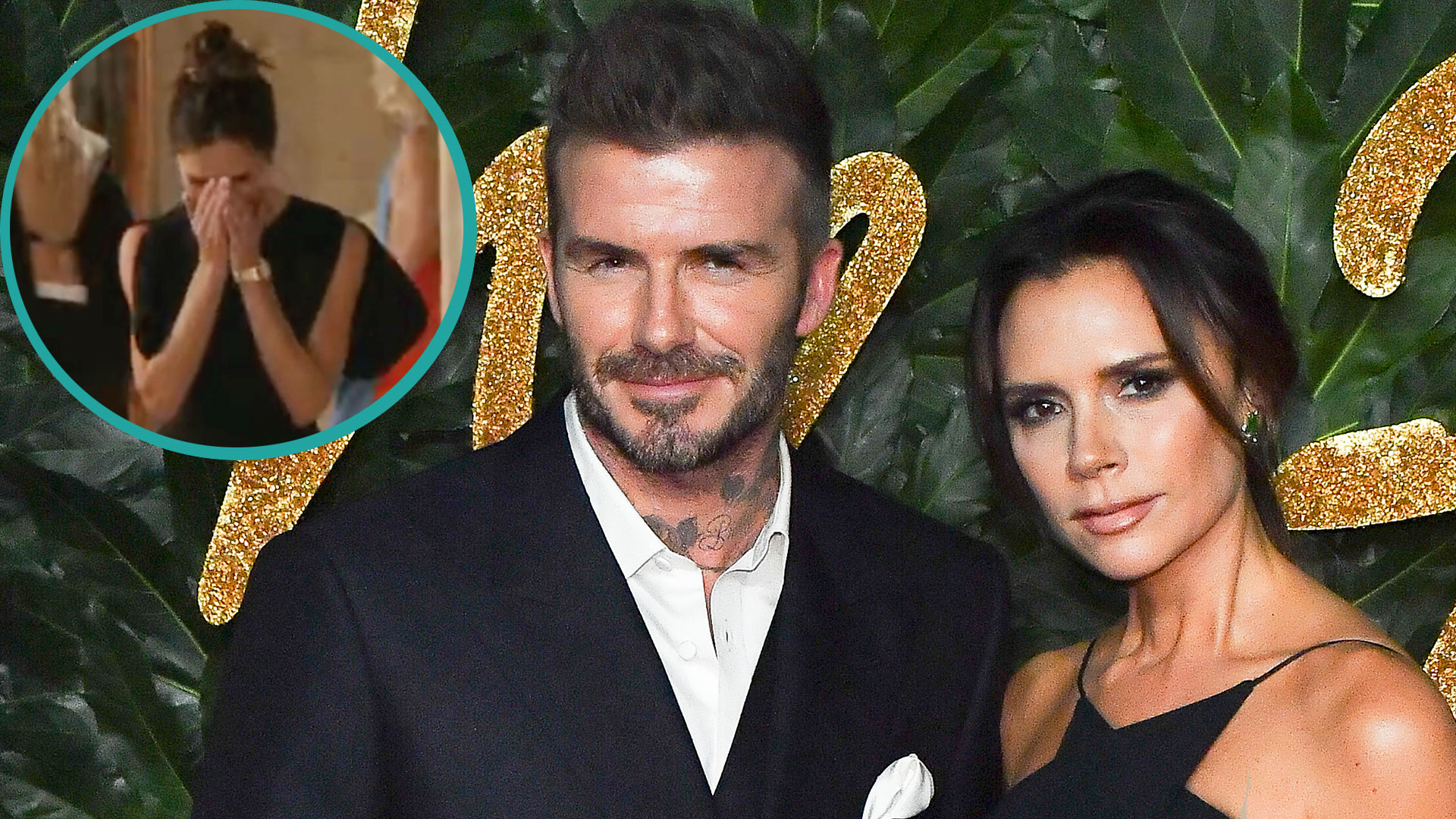 Victoria Beckham Gives David Beckham An Emotional Hug at First Paris ...