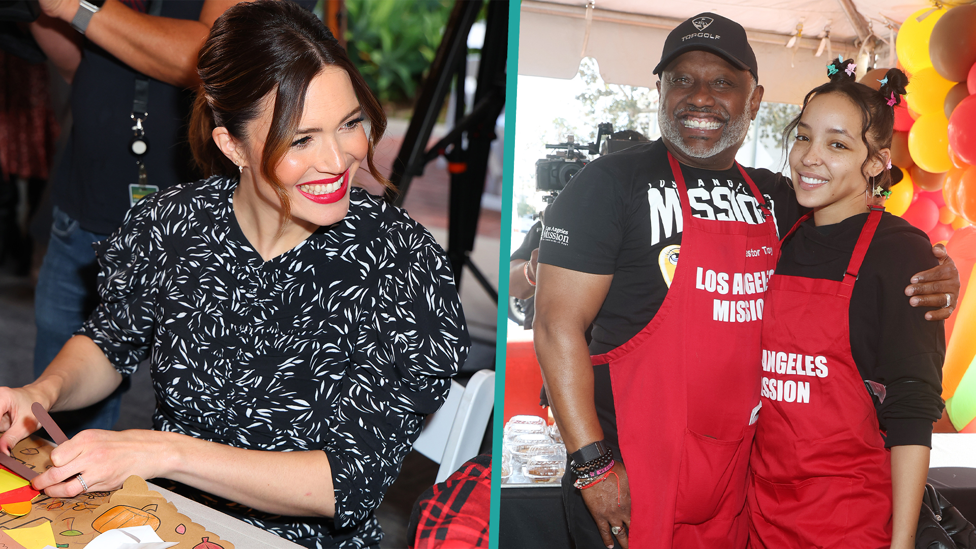 Mandy Moore, Tinashe, And More Stars Give Back Ahead of Thanksgiving ...