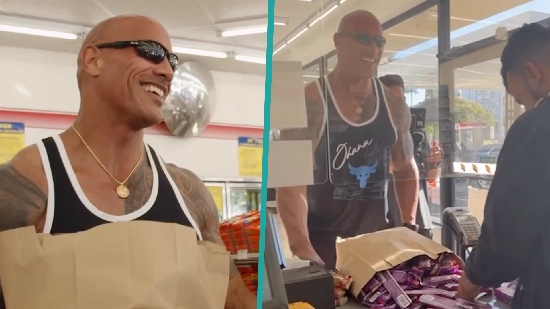 Dwayne 'The Rock' Johnson Returns To 7-Eleven Where He Used To Steal ...