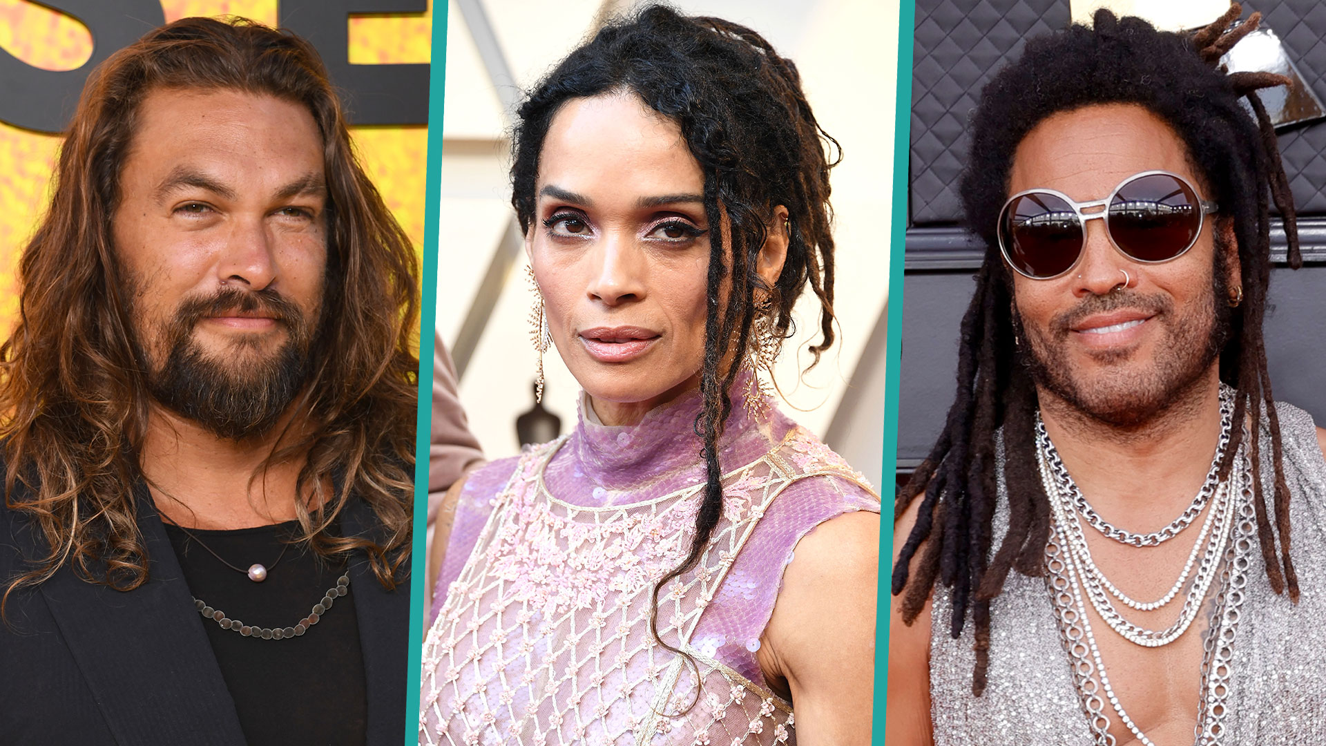 Jason Momoa Comments On Photo Of Lenny Kravitz Kissing Their Ex Lisa ...