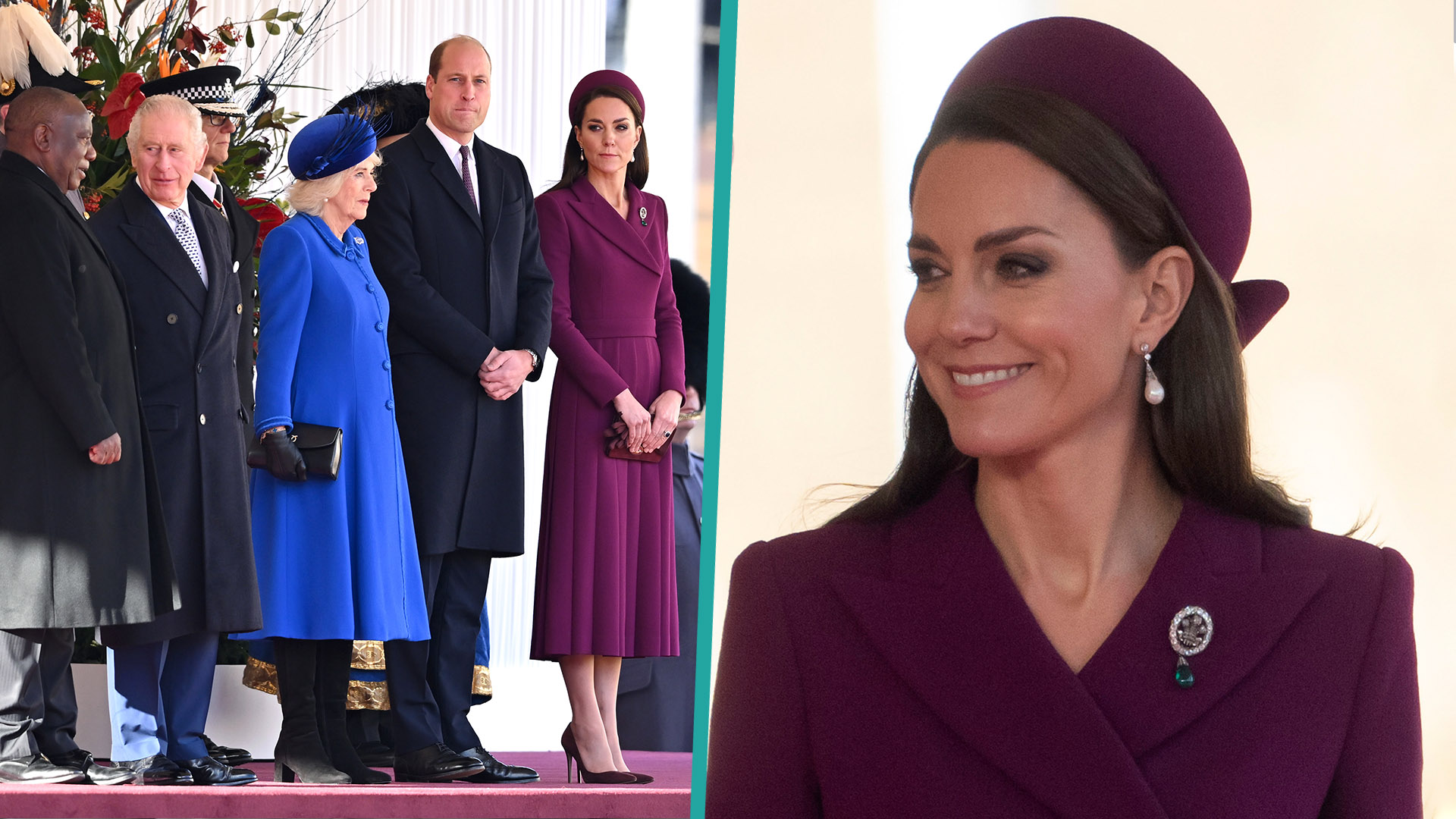 Princess Kate Middleton Wears Princess Diana’s Pendant For King Charles ...