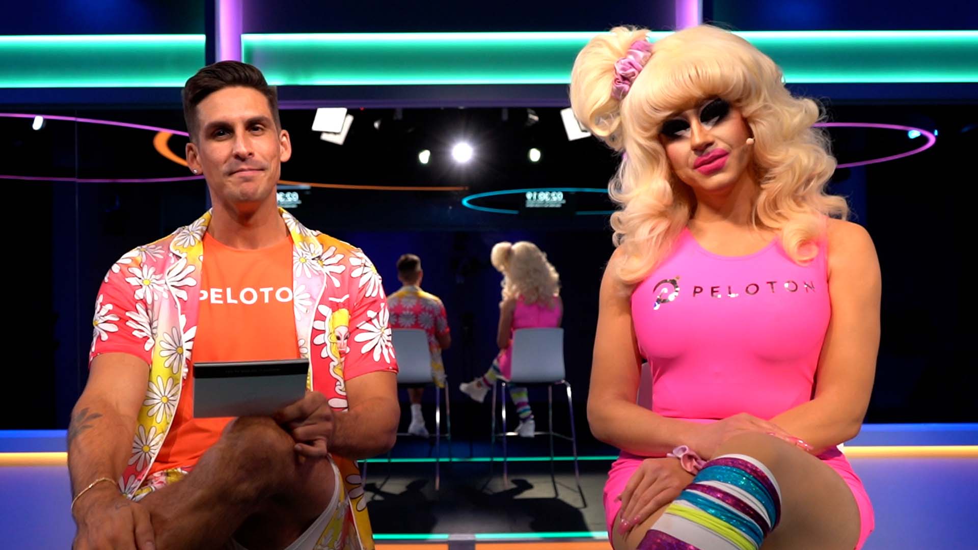 Trixie Mattel & Cody Rigsby Hilariously Dish On Peloton Variety Series ...