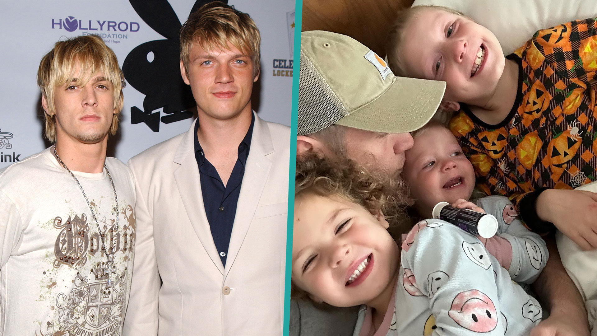 Nick Carter Snuggles With His 3 Children After Returning Home From Tour ...