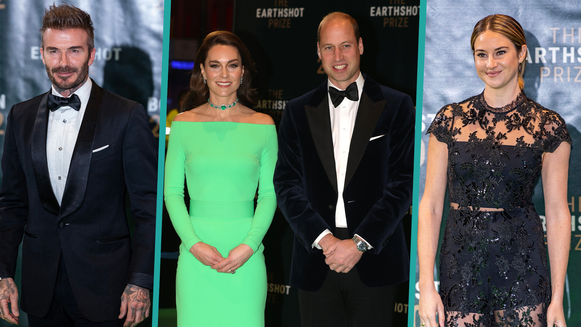 David Beckham, Shailene Woodley & More Stars Join Prince William & Kate ...