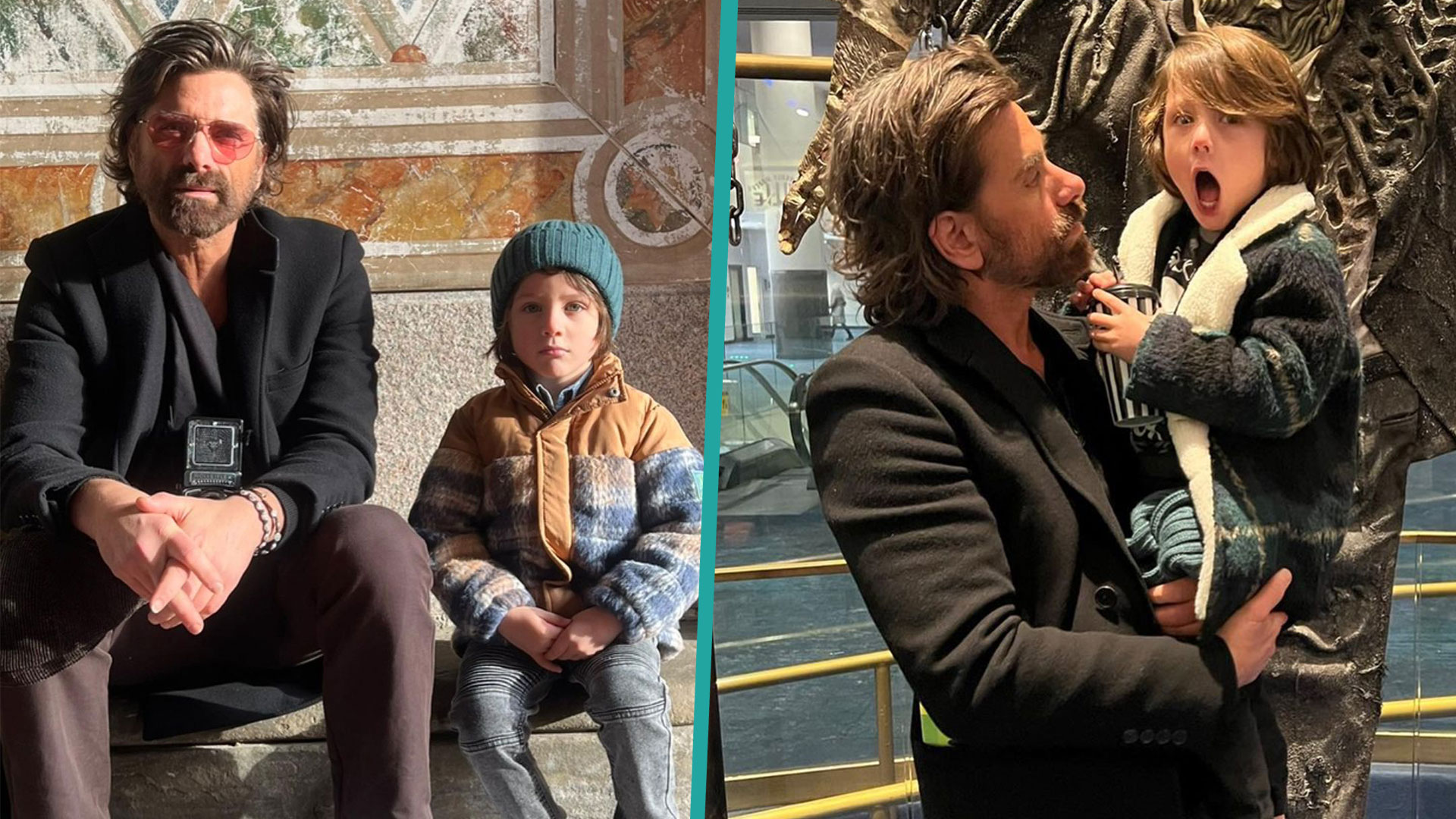 John Stamos' 4-Year-Old Son Billy Looks So Grown Up Joining Dad For NYC ...