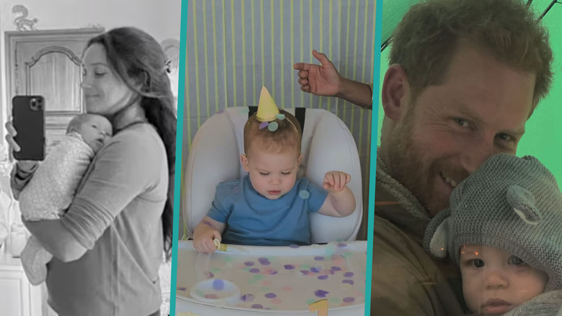 Meghan Markle & Prince Harry Share Intimate Images of Archie and ...