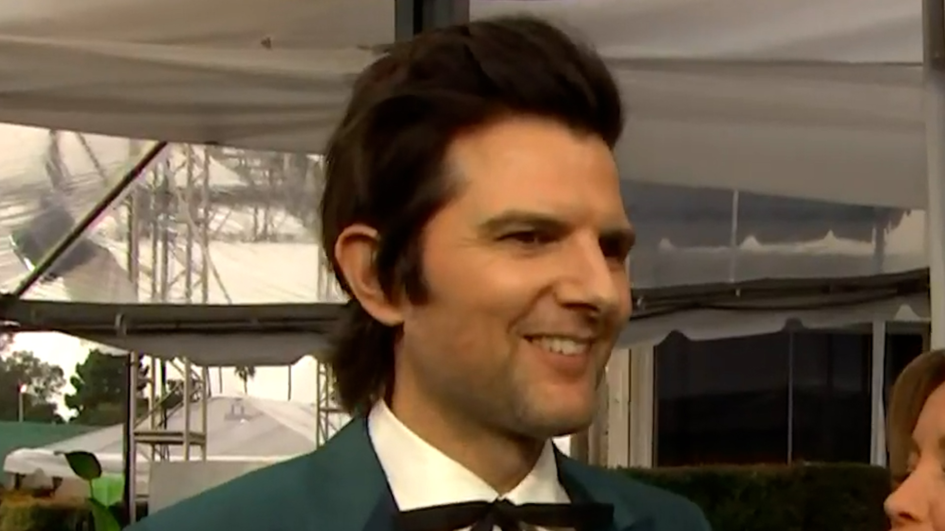 Adam Scott Reacts To 'Dahmer' Star Evan Peters Watching 'Step Brothers ...