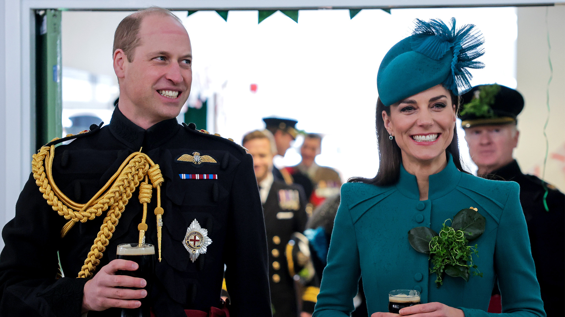 Princess Kate Middleton Beams At First St. Patrick's Day Parade As ...